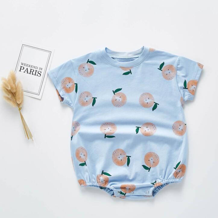 Enterizo Body Naranjas Azul Ref. BO18 – Acuarella Store